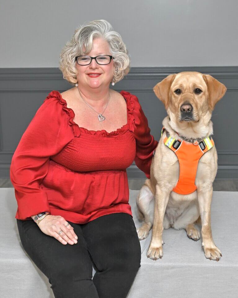 Cindy Lou and Crystal - Guiding Eyes for the Blind