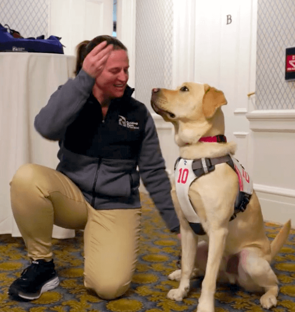 Training Running Guide "Ten" - Guiding Eyes for the Blind